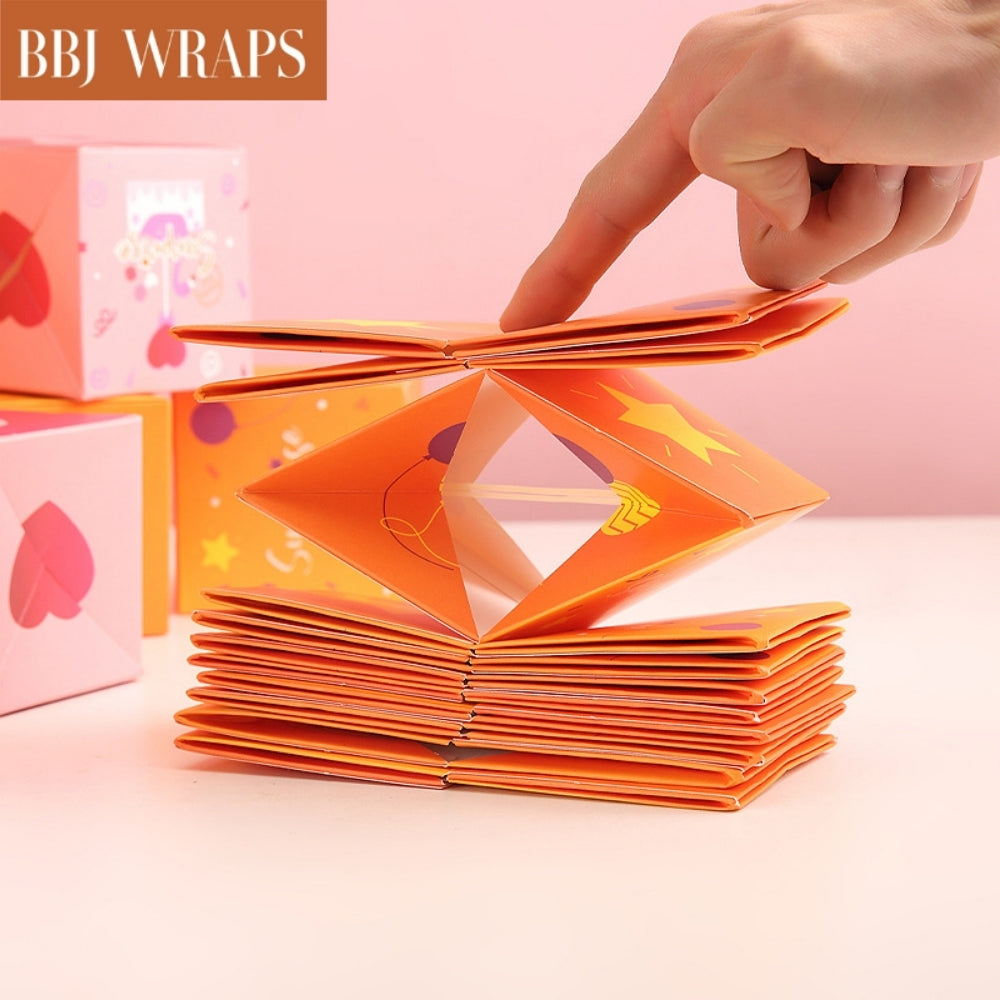 Surprise Pop-Up Box For Money With Confetti For Birthday Anniversary V ...