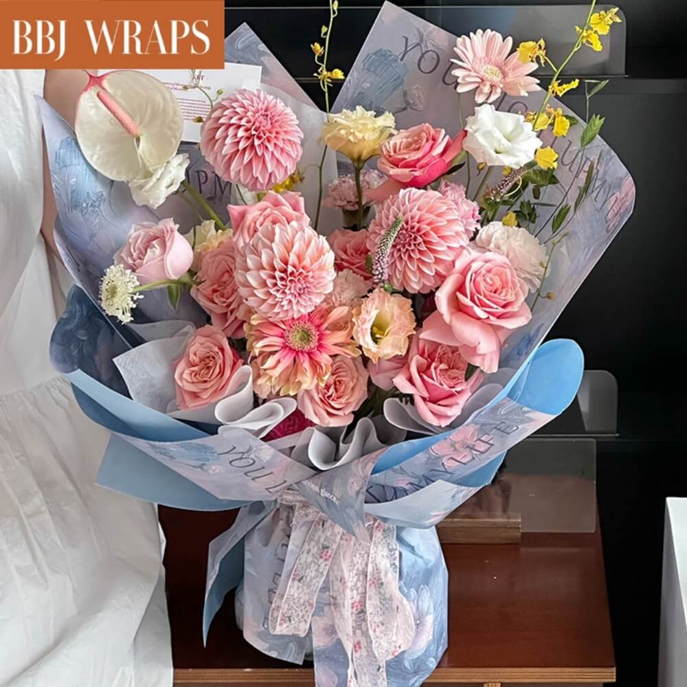 Wholesale Floral Supplies Flower Wrapping Paper Rose Box|BBJ WRAPS