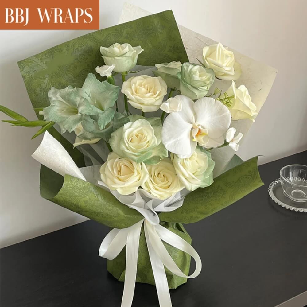 Vintage Baroque Art Bouquet Wrapping Paper, 2 Sizes – BBJ WRAPS