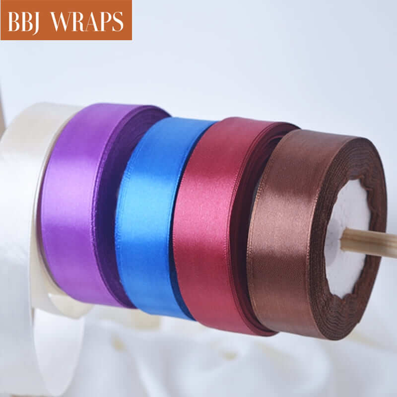 Korean Satin Flower Ribbon Roll|BBJ Wraps – BBJ WRAPS