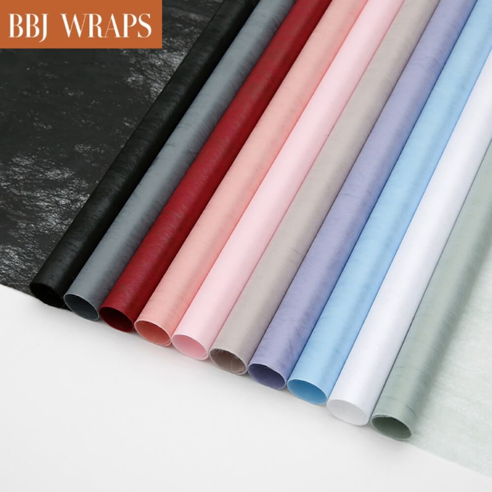 Colorful Cotton Bouquet Wrapping Paper Sheets|BBJ Wraps – BBJ WRAPS