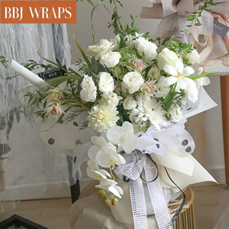 Big Polka Dots Tissue Floral Paper Wrap|BBJ Wraps – BBJ WRAPS