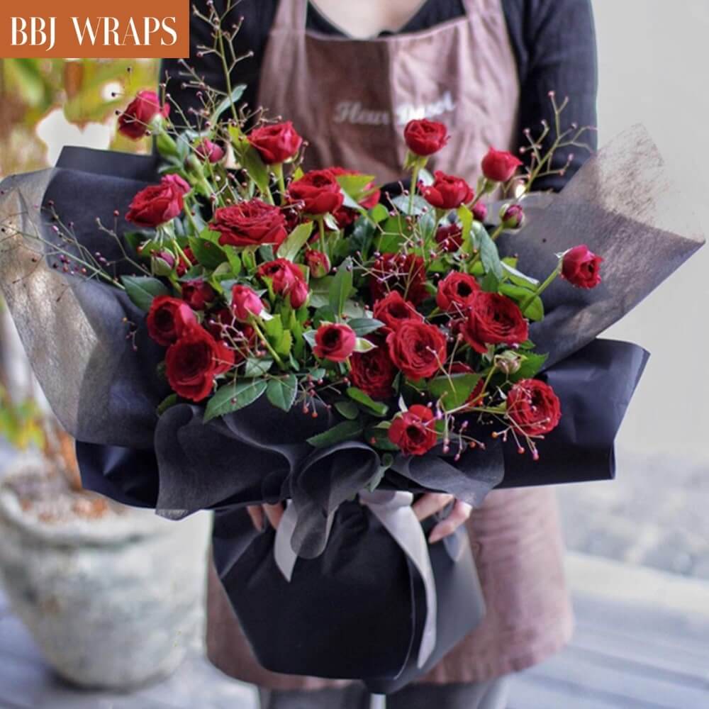 Korean Flower Waterproof Tissue Florist Wrapping Paper|BBJ WRAPS